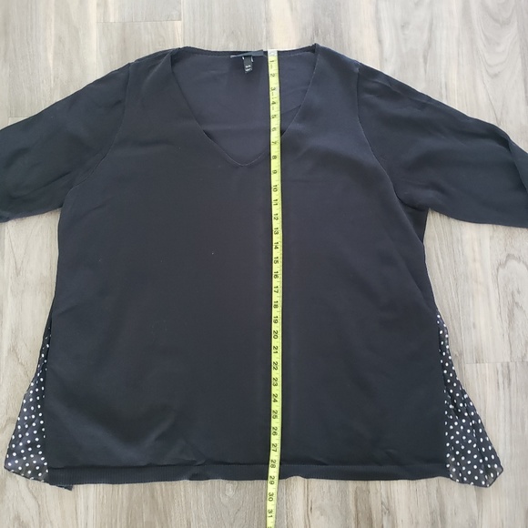 Lane Bryant | Sweaters | Lane Bryant Vneck Soliddots Sweater | Poshmark